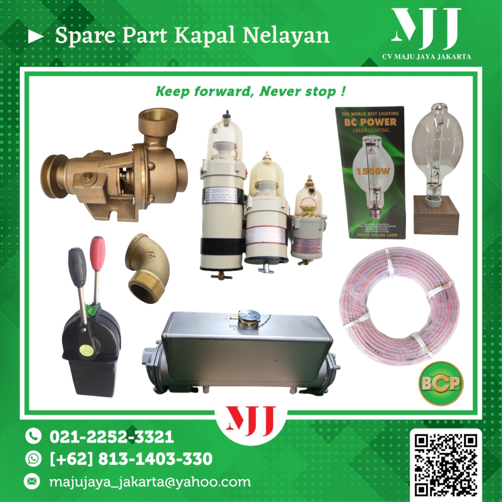Jual Sparepart Kapal Nelayan - CV. MAJU JAYA JAKARTA